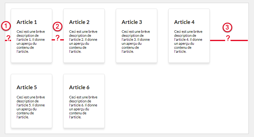 Conteneur Justify Content - Développement Web - Bloc 1